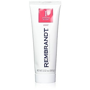 Rembrandt Intense Stain Toothpaste, Mint, 3 Ounce