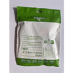 tisino Dual RCA to XLR Cable, 2 RCA to 2 XLR Male HiFi Stereo Audio Connection Microphone Cable Wire Cord Path Cable - 6.6 Feet