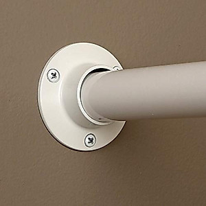 Closet Pro HD CD-0010-WT Heavy Duty Closet Pole Sockets, White