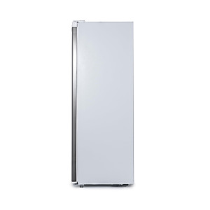 Commercial Cool Upright Freezer, Stand Up Freezer 6 Cu Ft with Reversible Door, White with VCM Door