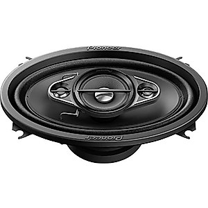 PIONEER TS-A4670F 4"" x6 4-Way Coaxial Speaker, Black
