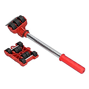MUNEFE Furniture Lifter Mover Tool, Heavy Duty Handlin Tool Base, Heiht Mover Tools with 4 Sliders for Heavy Furniture