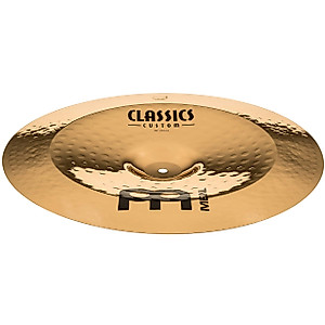 Meinl 18" China Cymbal - Classics Custom Brilliant - Made In Germany, 2-YEAR WARRANTY (CC18CH-B)