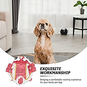 UKCOCO Fashion Dog Clothes 1Pc Dog Dance Lion Costume Funny New Year Festive Clothes Lovely Dog Costume