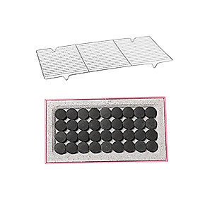 Gralara Barbecue Oven stoves Disposable Deck Gardens Picnic Grill Mesh Trekking Patio Firepit Dining Bars Garden#Portable BBQ charcoals Oven Grill , Large