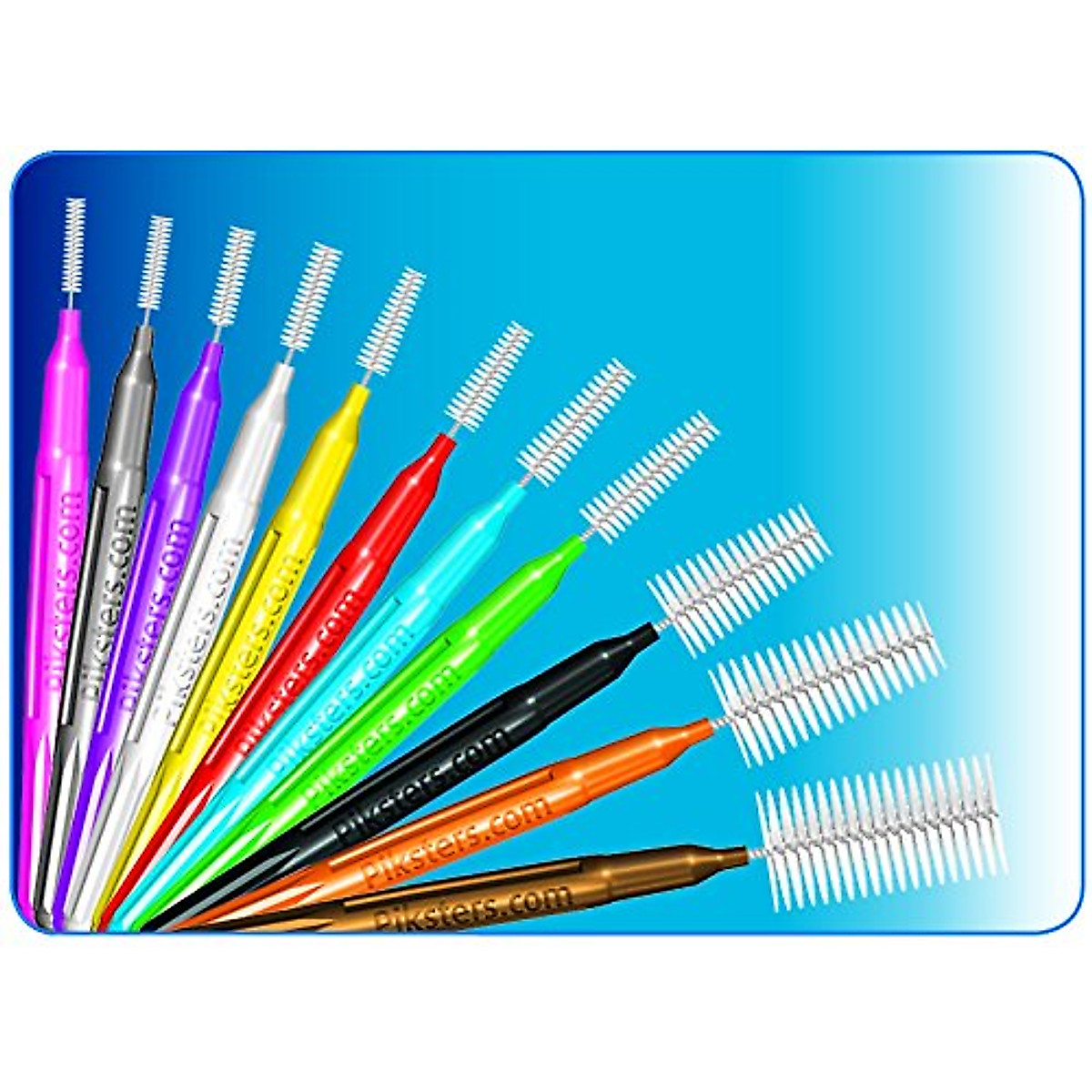 Piksters Interdental Brushes, Size 1, Purple Handle