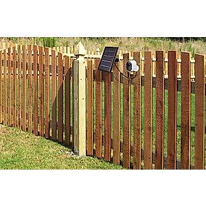 Wasserstein Solar Panel with 13.1ft/4m Cable Compatible with Arlo Ultra/Ultra 2, Arlo Pro 3/Pro 4, & Arlo Floodlight ONLY (Black, 1-Pack) (NOT Compatible with Arlo Essential Spotlight)