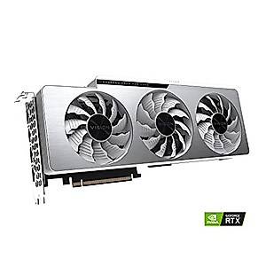 GIGABYTE GeForce RTX 3070 Ti Vision OC 8G Graphics Card, WINDFORCE 3X Cooling System, 8GB 256-bit GDDR6X, GV-N307TVISION OC-8GD Video Card