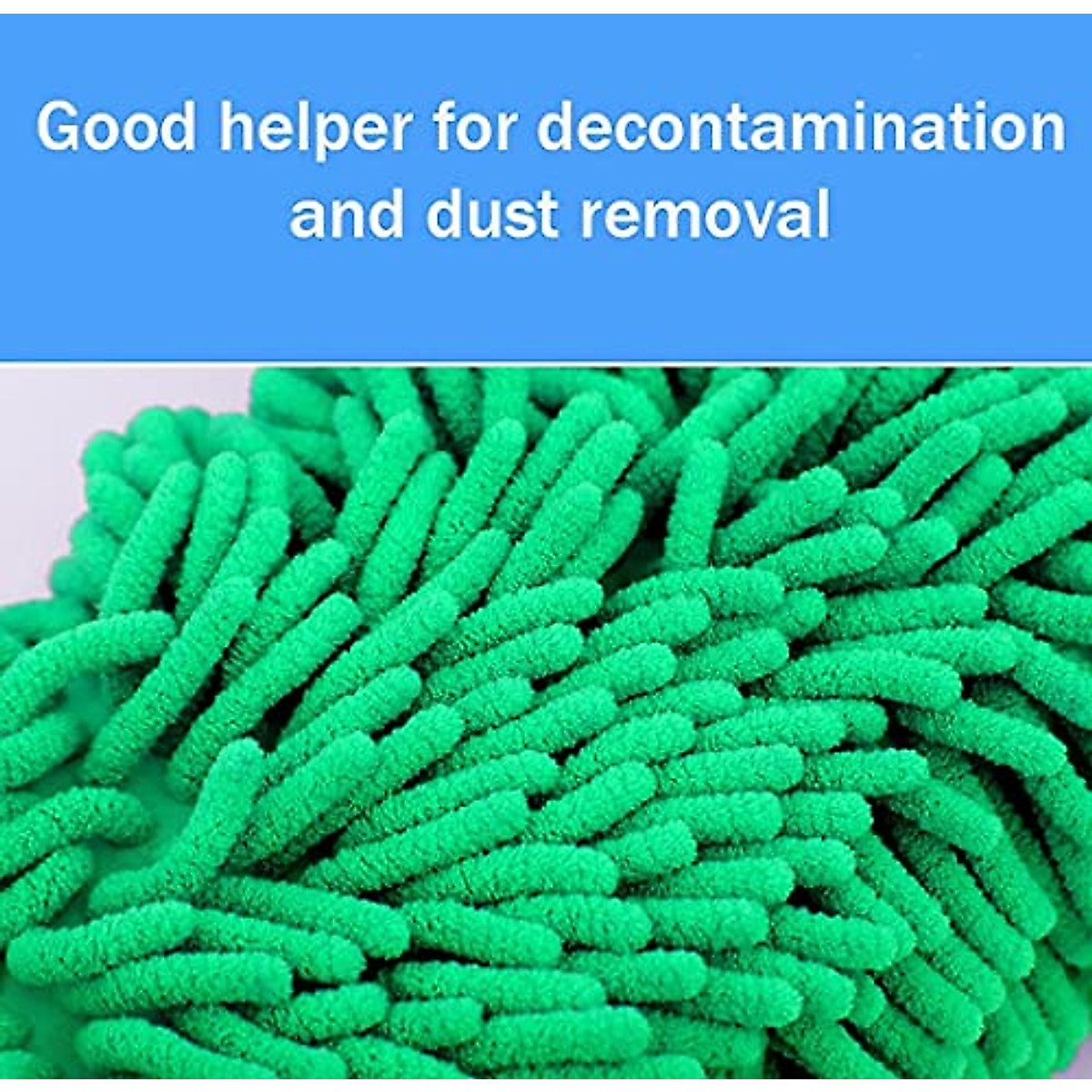 Cleaning Car Brush Microfiber, Set of 4 Washing Sponge, Random Color (4colors)