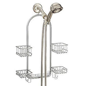 iDesign Classico Shower Caddy, Silver
