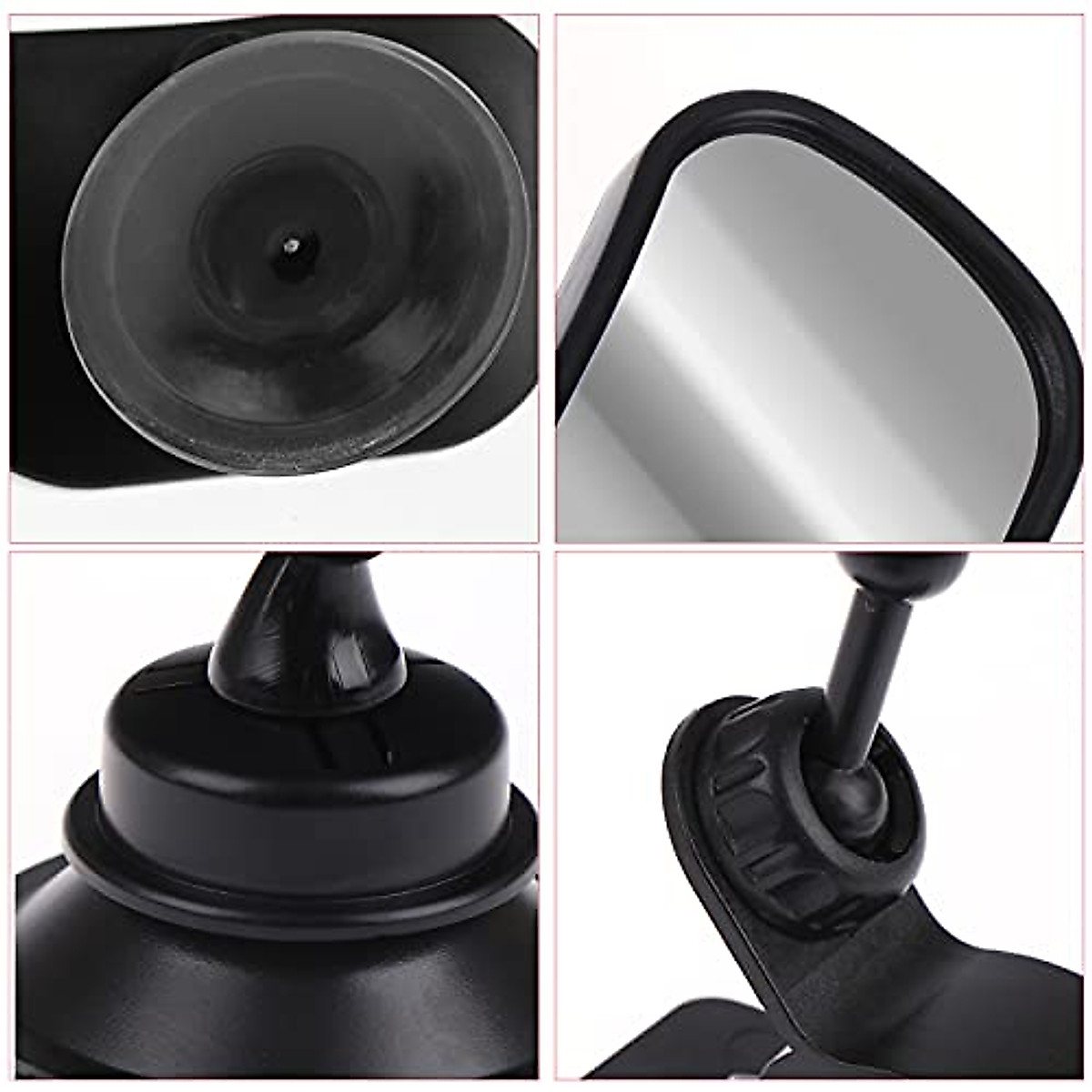 Baby Car Mirror for Rear View Shatterproof Baby Backseat Mirror with Suction Cup 360¡ã Adjustable Safety Car Seat Mirror for Back Seat Rear Facing Infant Clear Wide Vision Rear Facing Car Seat Mirror