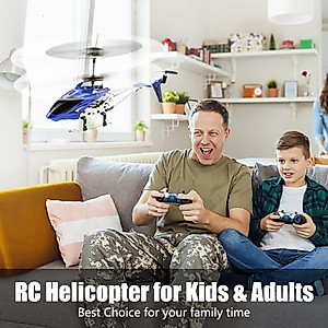 Cheerwing S107/S107G Phantom 3CH 3.5 Channel Mini RC Helicopter with Gyro Blue