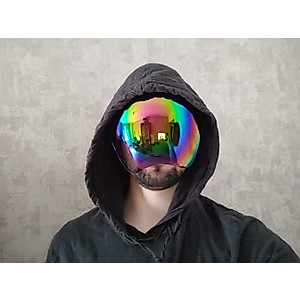 FEISEDY Full Cover Face Visor Protective Glasses Mirror Shield Sunglasses Anti Fog B2781