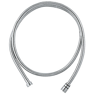 Grohe 28 025 000 69-Inch Twist-Free Metal Hand Shower Hose, StarLight Chrome