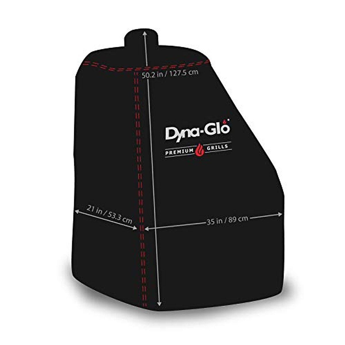 Dyna-Glo DG1176CSC Premium Vertical Offset Charcoal Smoker Grill Cover, Black