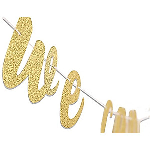 We Can Bearly Wait Banner - Teddy Bear Baby Shower Decorations, Decor for a Bear Themed Baby Shower, Smash Cake Props