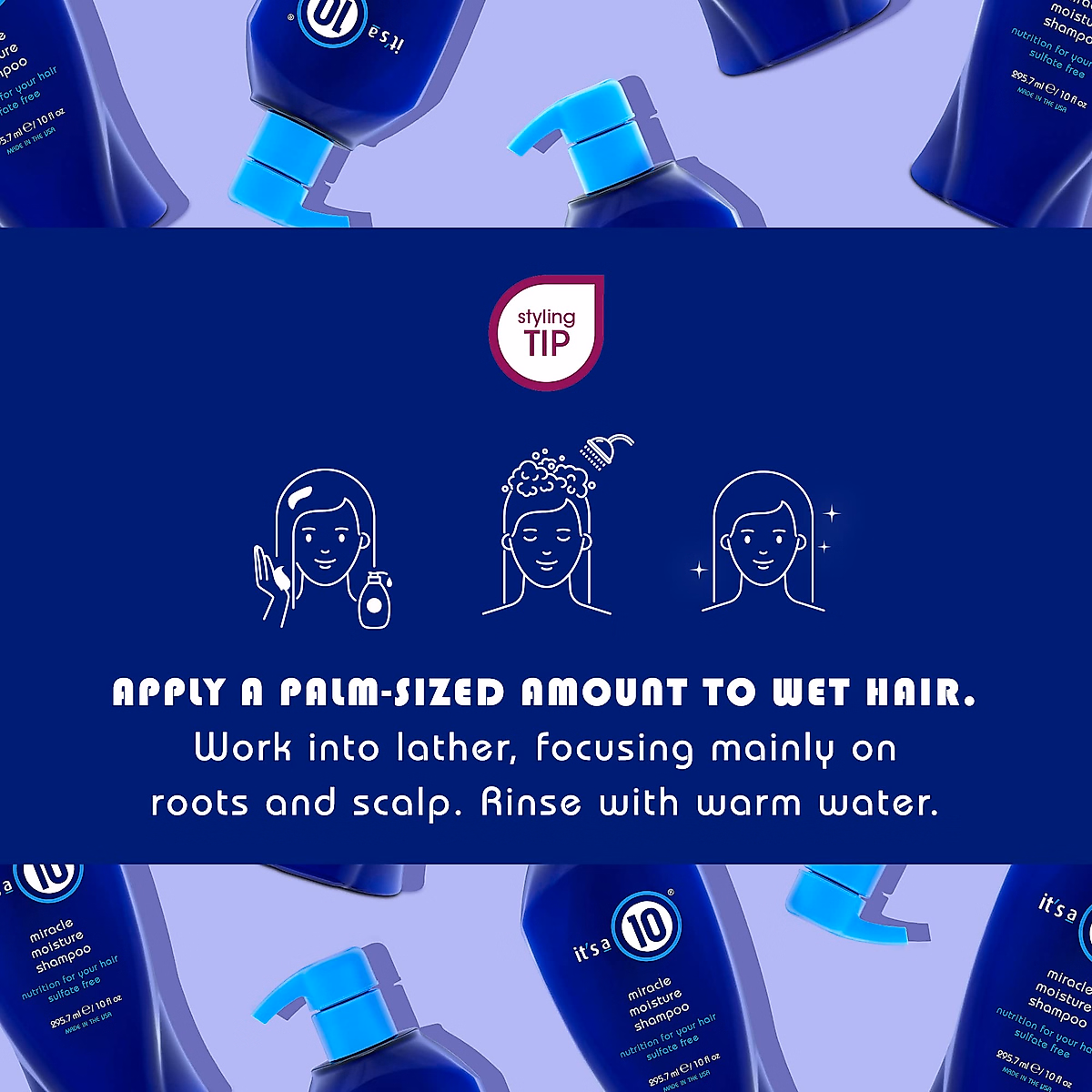 it's a 10 Miracle Moisture Shampoo 10 oz ( 2 pack)