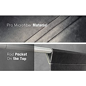 UrcTepics 5X7ft Microfiber Gray Portrait Backdrop Canvas Photo Backdrop Abstract Dark Grey Photography Studio Backgrounds Backdrops