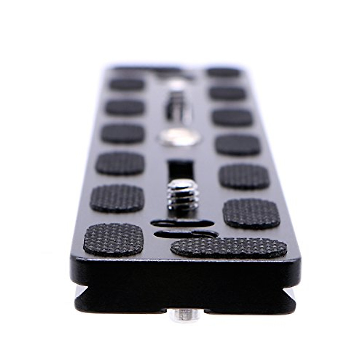 HITHUT PU-200 200mm Universal Lengthened Quick Release Plate Slide Rail with D-Ring Screw for Tripod Ball Head DSLR Camera, Arca-Swiss Compatible