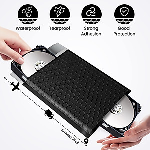 Fuxury Bubble Mailers 6x10 Inch 100 Pack, Black Padded Envelopes, Self Seal Waterproof Mailing Envelopes Bubble Padded, Shipping Bags for Mailing,Packaging, Small Business, Boutique, Bulk #0