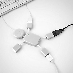 Kikkerland US006 USB Hubman, white