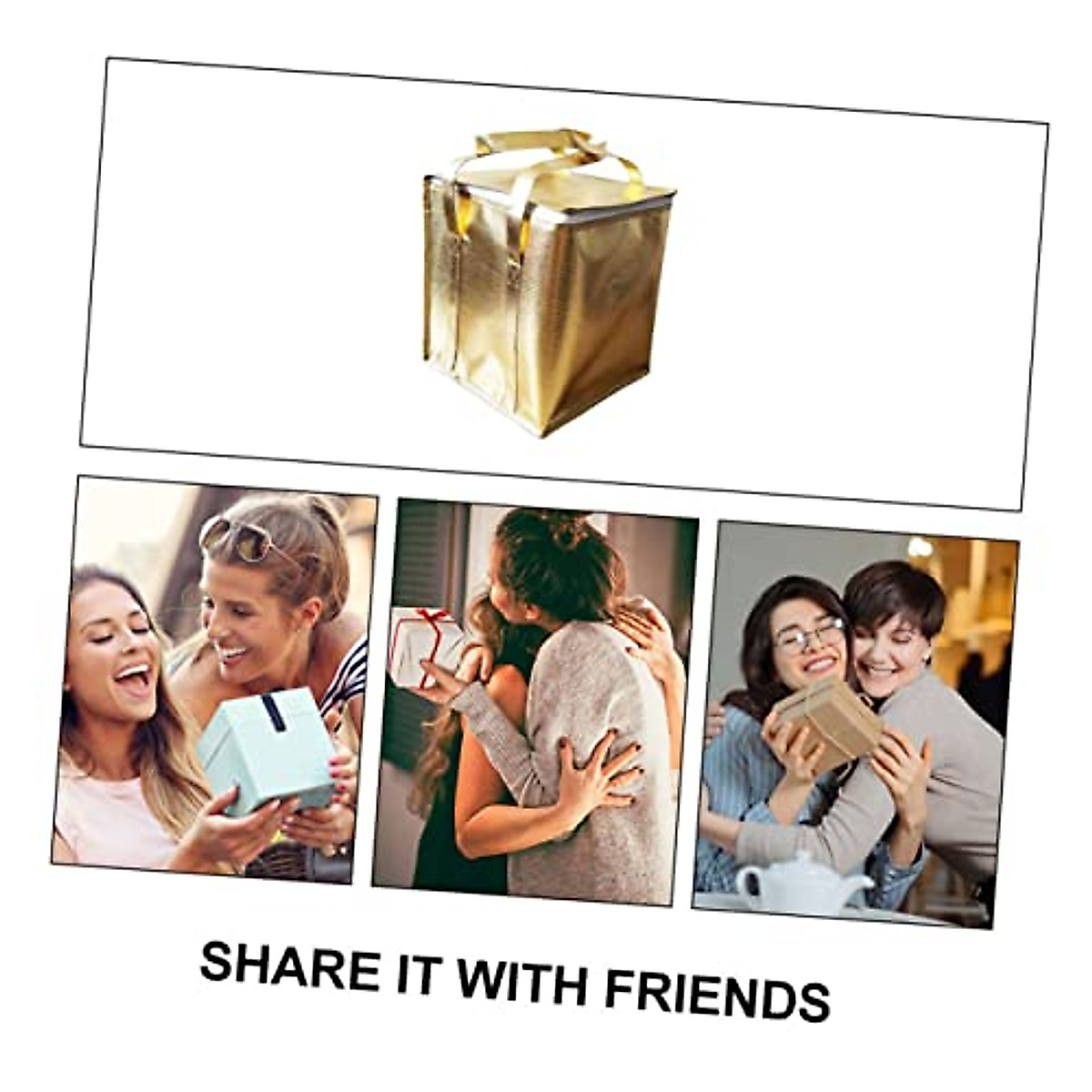 LIFKICH Baking Tote Car Tote Collapsible Grocery Tote Pizza Warmer Bag Food Delivery Bag Commercial Catering Bag Insulated Grocery Bag Heat Insulated Bag Thermal Bag Convenient Cake Bag