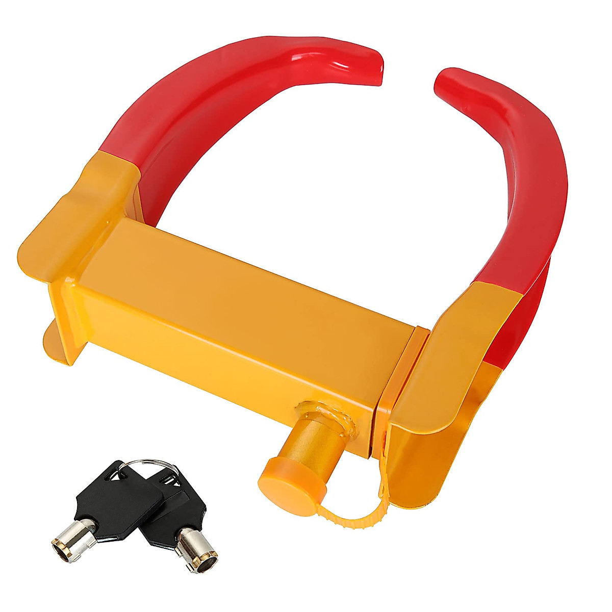 FVIEXE Trailer Wheel Locks Tire Locks Anti Theft for Trailers Cars Tires Boot Lock Clamp