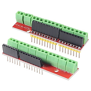 DWEII 5PCS Screw Shield V2 Expansion Board Terminal Compatible with Arduino UNO R3