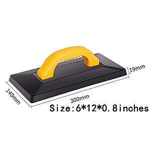XINEHE Tapping Block Flooring Tools, Heavy Big for Vinyl Plank with Wood Handle Thick and Heavy-Duty PVC no Needing Hammer Installing Hardwood Floor, Plank, Laminate Flooring
