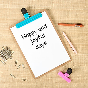 GBYMIUY Chip Bag Clips, 10 Pack Food Bag Clips, Large Bag Clips for Food Storage with Air Tight Heavy Seal Grip (Assorted Sizes and Colors)