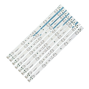 WAHRE LED Backlight Strip Fit for T CL_39L2306C_3030C_8X5 4C-LB39T-YHB 006-p2k2051b Fit for Sanyo DP39D14 Fit for Thomson T39ed10dhu-01b Lvf390cmdx E2 V2