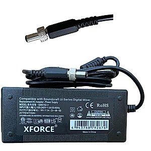 AC Adapter Compatible with Soundcraft Ui12 Digital Mixer