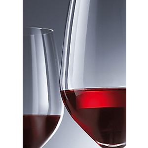 Schott Zwiesel Stemware Fortissimo Collection Tritan Crystal Burgundy, Red Wine Glass, 24.6-Ounce, Set of 6