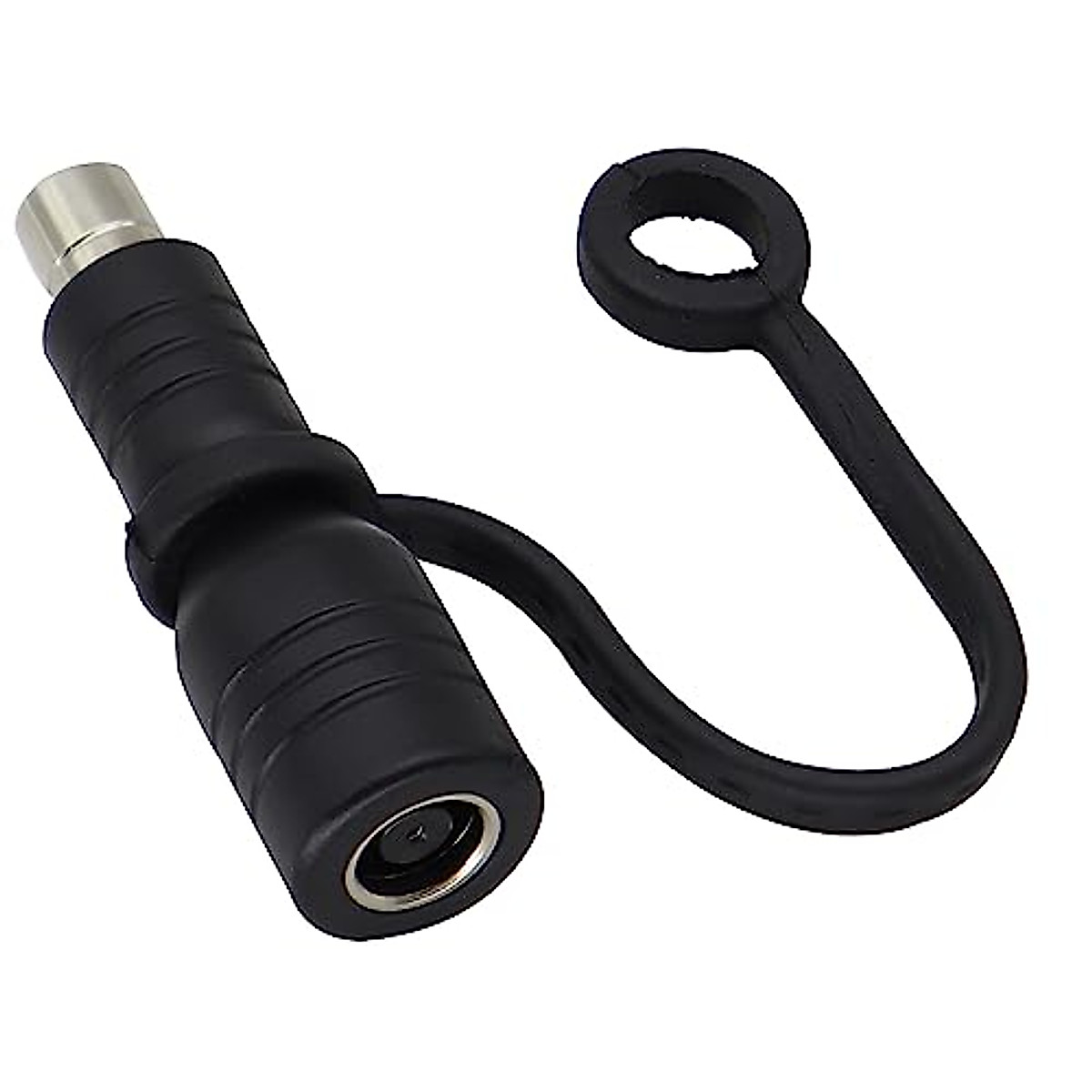 HCFeng DC 8020 Male to DC 7909 Female Adapter DC 8mm x 2mm to DC 7.9mm x 0.9mm DC8mm Connector with Silicone Clasp for Solar Panel RV Portable Power Station Ex-plo-RER 1500/2000[1pack+Clasp]