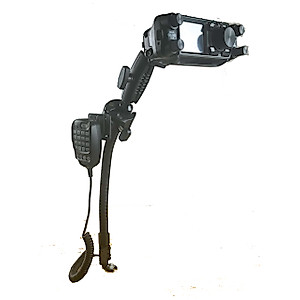 Seat Rail Mount With Mic Holder For the Yaesu FTM-100 FTM-200 FTM-300 FTM-350 FTM-400 FTM-500 FTM-6000 FT-891