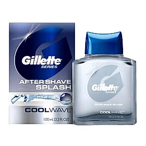 Gillette Series Cool Wave After Shave, Aftershave for Men, After Shave Cologne Men, 3.3 fl oz, 100 ml, After Shave Lotion for Men, Post Shave Balm Men, Aftershave, Mens Aftershave, Aftershave Balm