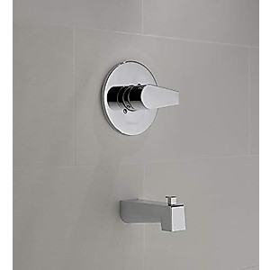 DELTA FAUCET Peerless PTT14119-BL Xander Trim Kit Tub Only, Matte Black