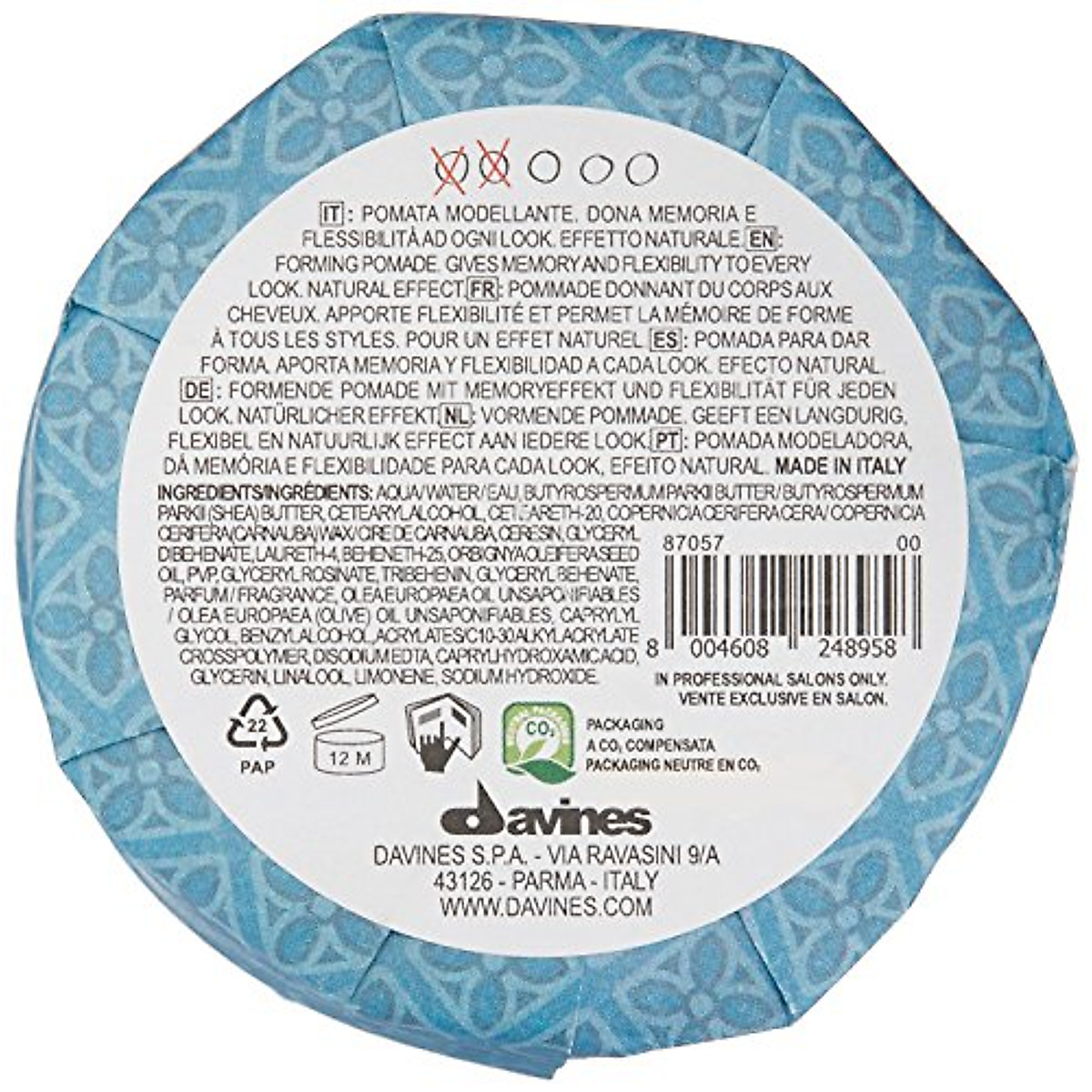 Davines This is a Forming Pomade, 2.7 Fl Oz