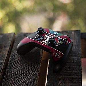 Skinit Decal Gaming Skin Compatible with Xbox One Controller - Officially Licensed NFL San Francisco 49ers Zone Block Design