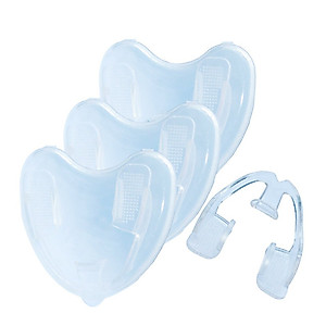 Grey990 Silicone Tooth Grinding Brace Dental Mouth Guard Bruxism Sleep Aid Night Teeth Dental Care Kits Durable