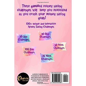Ultimate Savings Challenges Book: Unique and Interactive Money Saving Challenge Book with Variety of Saving Challenges from $50 to $20000 | Daily, Weekly Cash Savings Tracker