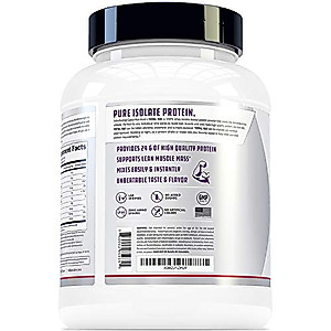 Total ISO Whey Isolate Protein Powder: Best Tasting Whey Protein Shake Featuring 100% Whey Protein Isolate, Perfect Post Workout Protein Powder Mix and Meal Replacement Drink, Fruity Cereal, 5 Pound