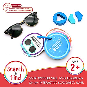 LMC Products Children's Scavenger Hunt Cards | Toddler Activities for 2, 3 Year Olds & Up | Toddlers Activity | Learning Games for Kids