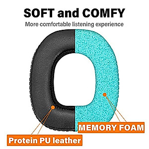A50 Ear Pads Headband Compatible with Astro A50 a50 Gen 3 Gen 4 Gaming Headset I Replacement Ear Cushions (Not Suitable for Astro A50 Gen 1 Gen 2)