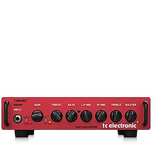 TC Electronic THRUST BQ500 500 Watt Portable Bass Head with Mosfet Preamp and Thrust Compressor