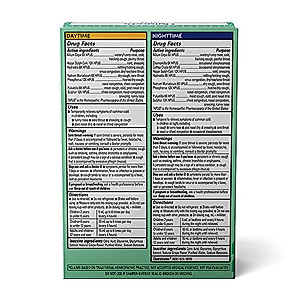 Kids Cold Medicine for Ages 2+, Hyland's Naturals Kids Cold & Cough, Day and Night Value Pack, Grape Syrup, Cough Medicine for Kids, 4 Fl Oz Each, 2 Count (Pack of 1)