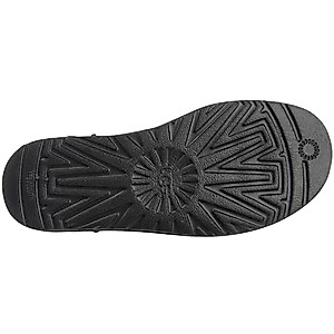 UGG Women's Mini Bailey Button Ii Boot, Black, 09