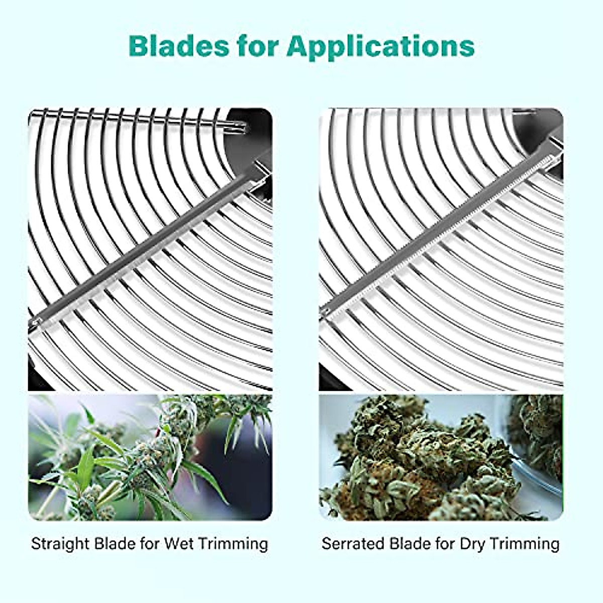 iPower 16-Inch Bud Leaf Bowl Trimmer Twisted Sharp Stainless Steel Blades for Hydroponics with Upgraded Gears, Orange Pruner, 6.5” Gardening Hand Scissors