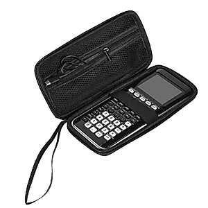 iplusmile Hard EVA Case for Ti-84 Plus CE, Travel Hard Graphing Calculator Carrying Case Protective Bag for Ti-84 Ti-83 Ti-85 Ti-89 Ti-82 Plus/C CE and More