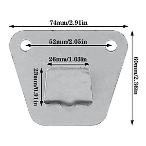 AYLIFU 2-Set Wall mounting Fan Bracket Wall Fan mounting Bracket Wall-Mounted Fan Bracket with Fastening Screws Wall Fan Support Hook kit